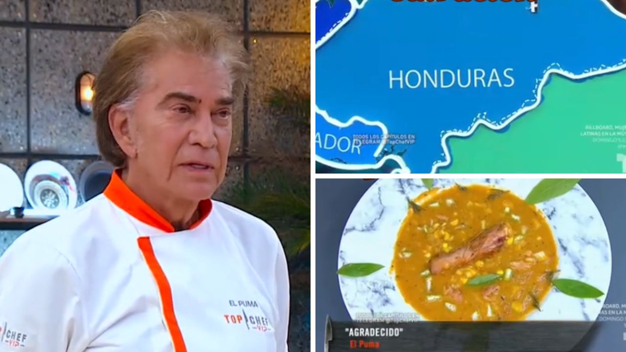 José Luis 'El Puma' Rodríguez resalta comida hondureña en Top Chef ...