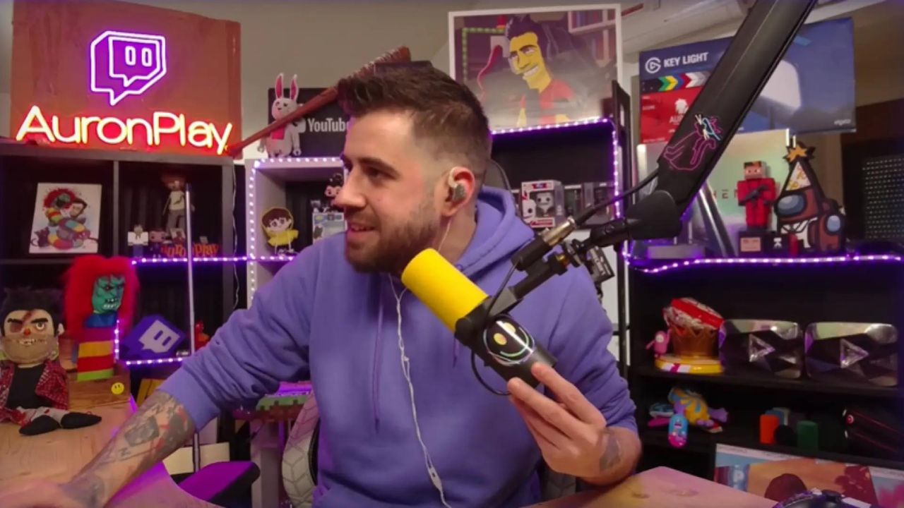 ¿Qué pasó con Auronplay?, ¿el streamer está enfermo, se va de Twitch?