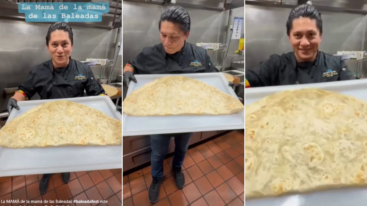 Restaurante premiará con $300 a quien se coma una super baleada