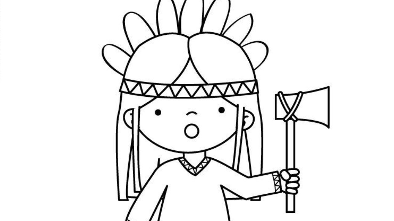 Día del Indio Lempira para dibujar: colorear, pintar e imprimir