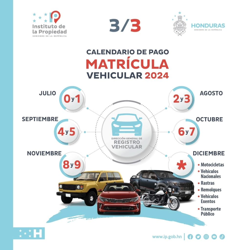 Aumenta tasa en 43 municipios en matricula de vehículos, según el IP