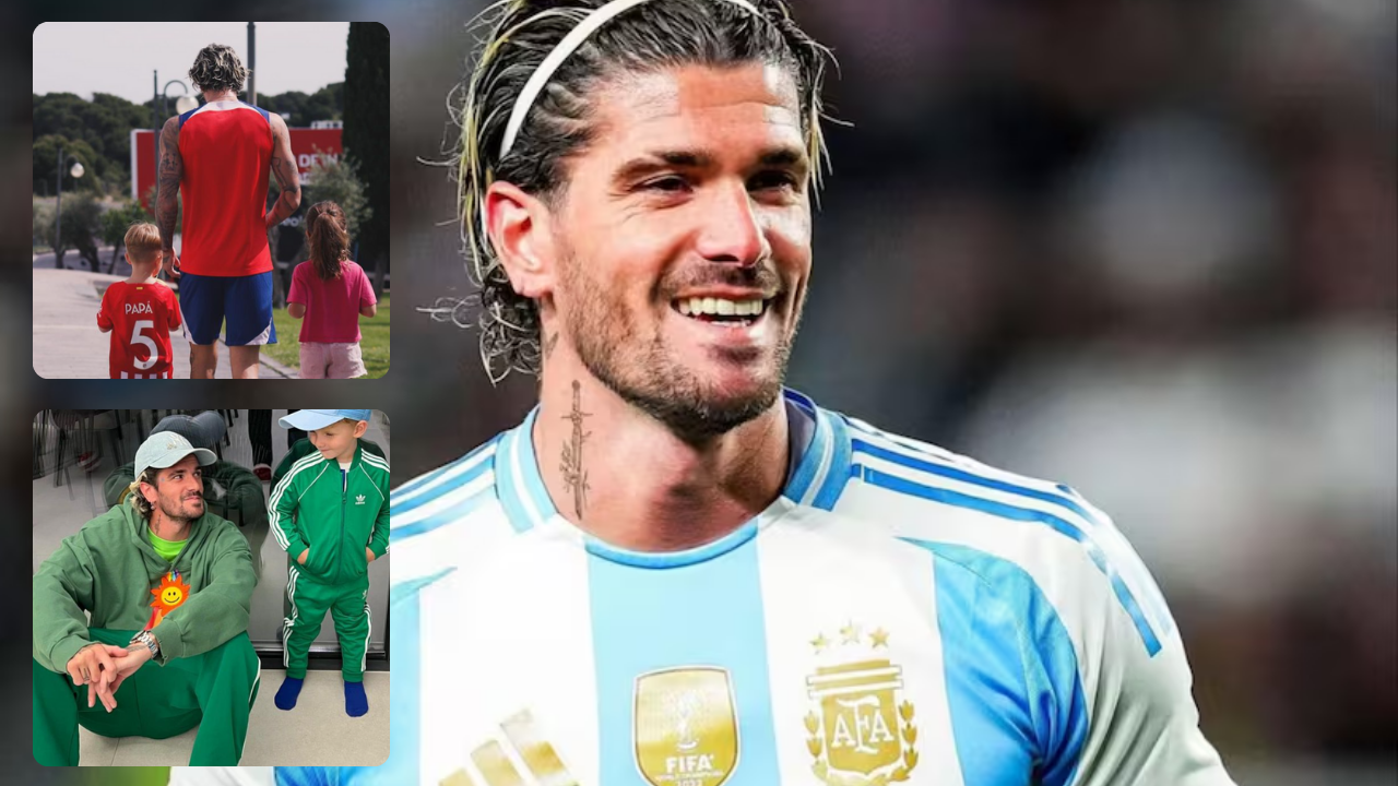 Rodrigo de Paul hijos: Nombres, edad y quién es su madre