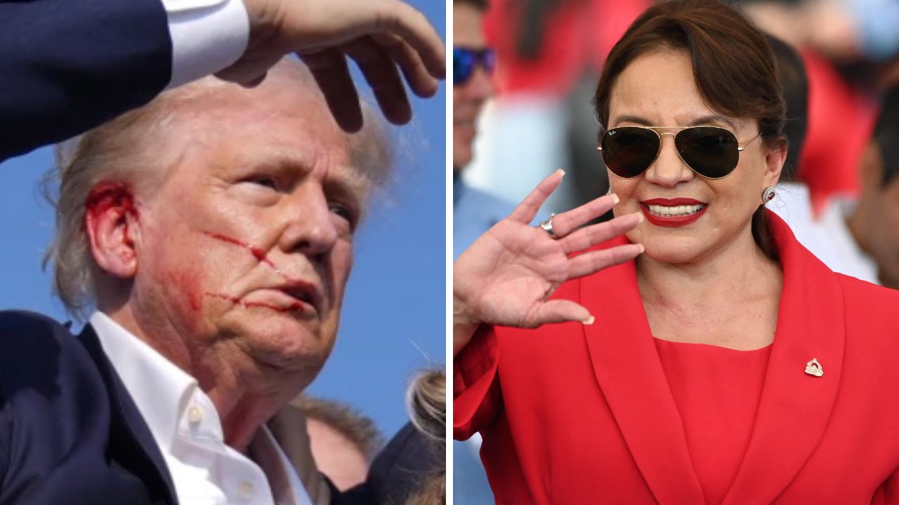 Xiomara Castro se solidariza con Donald Trump tras atentado