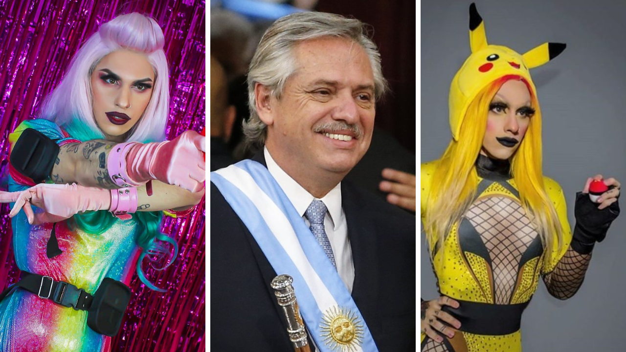 Hijo de Alberto Fernández Drag Queen: así luce Dyhzy en la actualidad