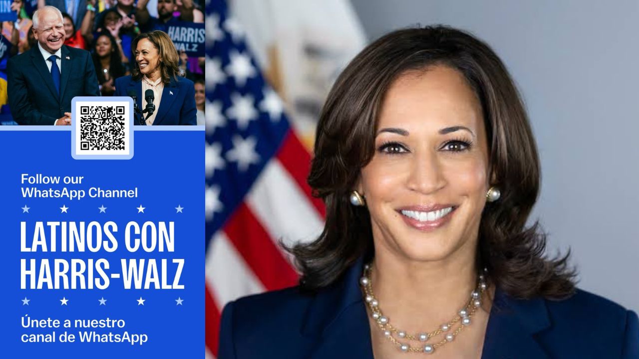 La campaña de Harris lanza un canal en WhatsApp para llegar a los ...
