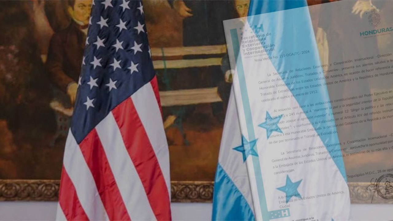 Gobierno da por terminado Tratado de Extradición con EE. UU.