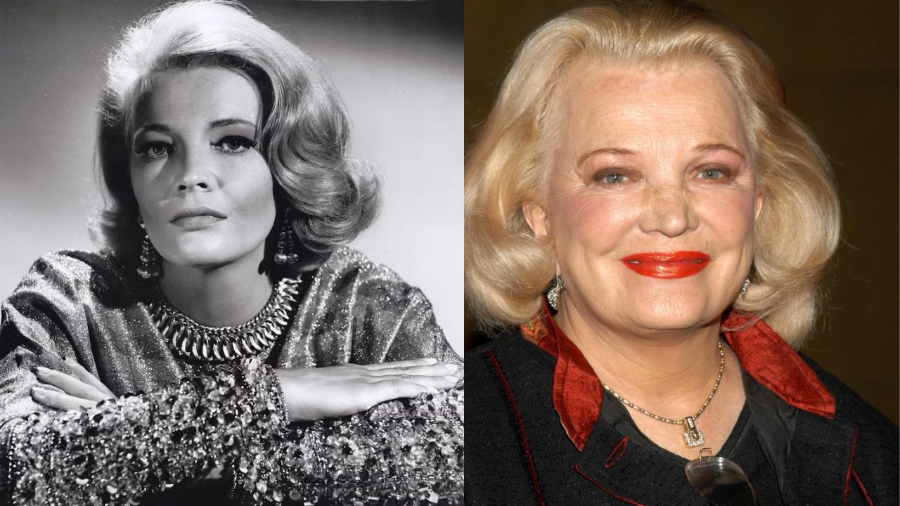 Gena Rowlands joven: El antes y el después de la leyenda de Hollywood