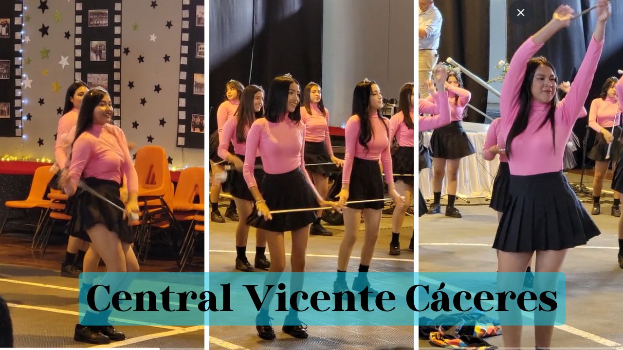 ¡Conózcalas! Ellas son las palillonas del Instituto Central Vicente Cáceres