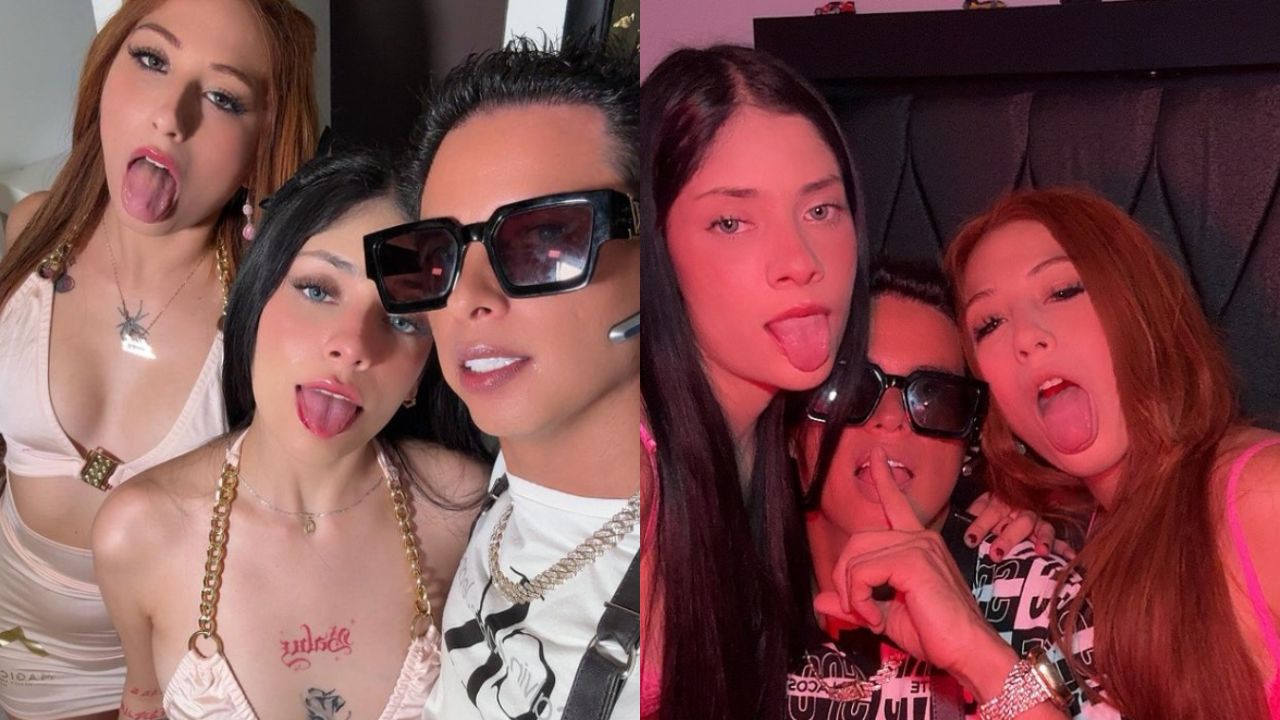 Novias de Alex Marín, ¿Cuántas parejas poliamorosas ha tenido el productor?