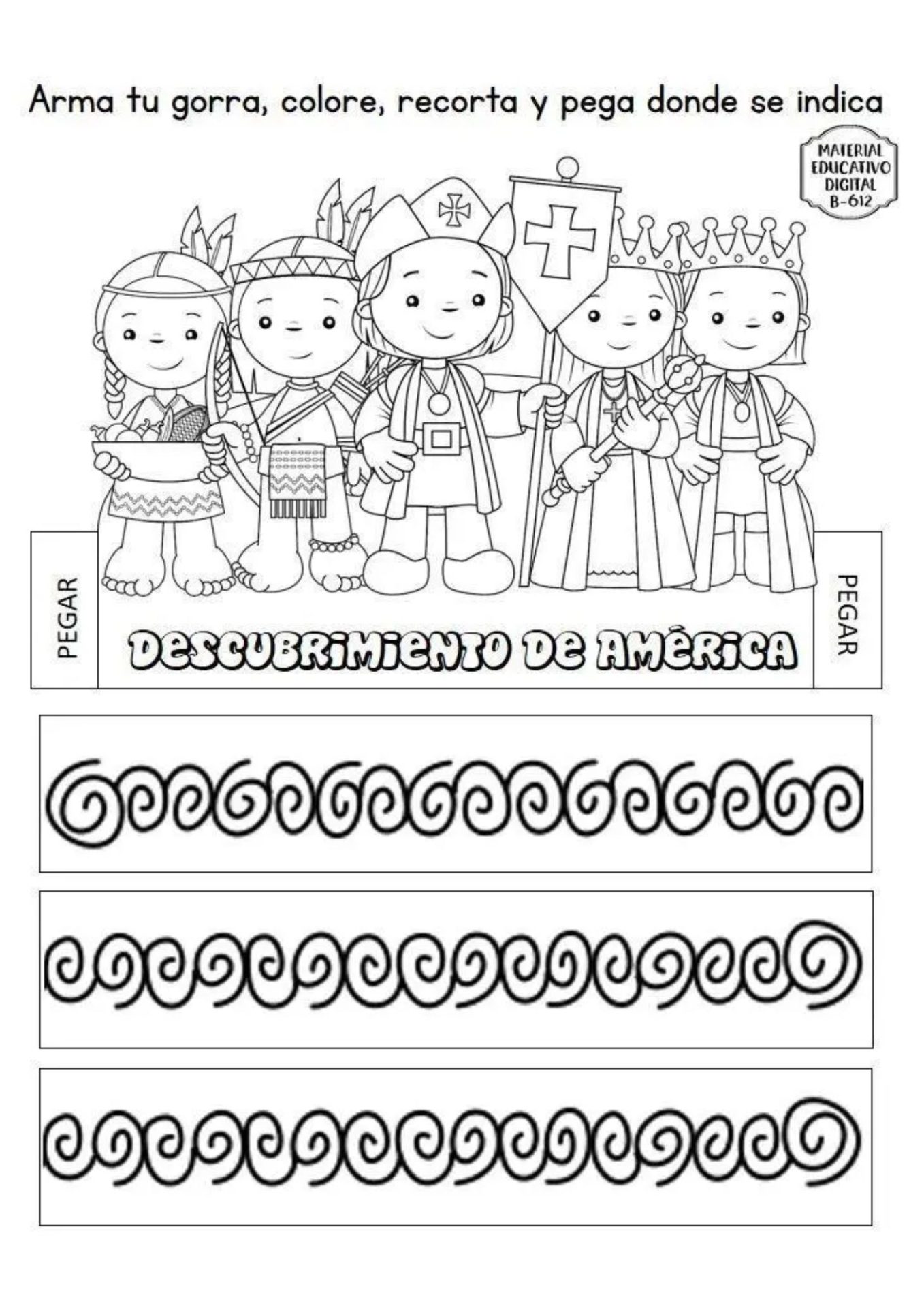 Actividades para el 12 de octubre primaria PDF, Día de la Raza