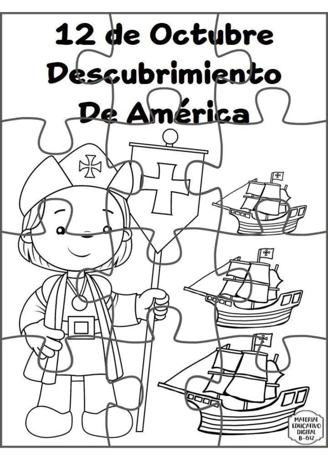 Actividades para el 12 de octubre primaria PDF, Día de la Raza