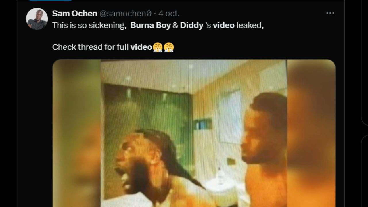 'Burna Boy and Diddy video': ¿es real?, ¿se filtró?, ¿de qué trata?