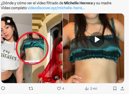 Michelle Herrera y su madre Telegram; ¿ver video filtrado completo?
