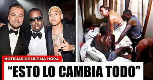 ¿Fotos de Leonardo DiCaprio con Diddy teniendo un encuentro privado?