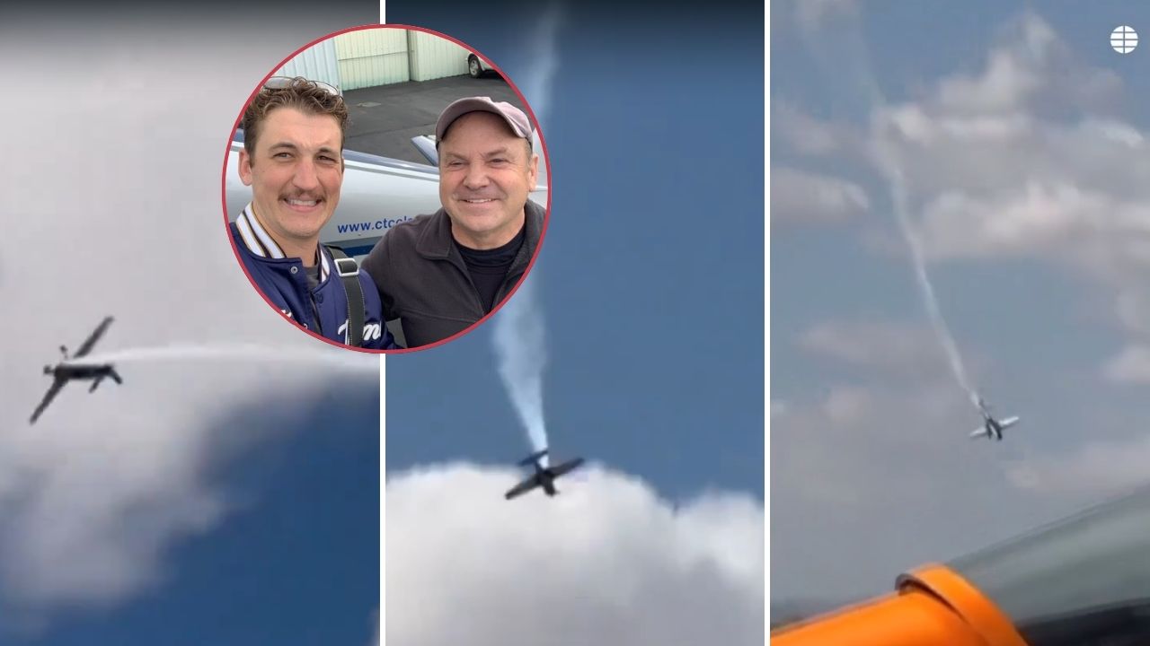 VIDEO: Charles 'Chuck' Coleman, piloto acrobático, muere tras caída de ...