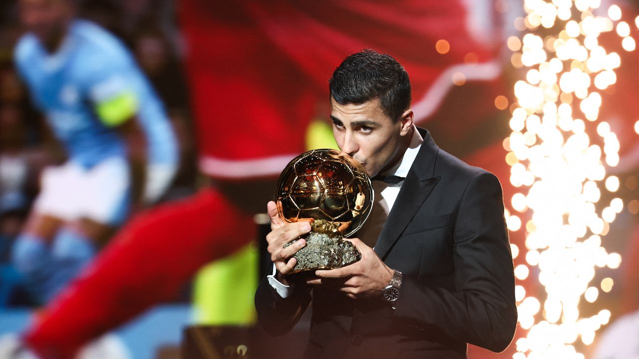 Rodri Hernández gana el Balón de Oro 2024