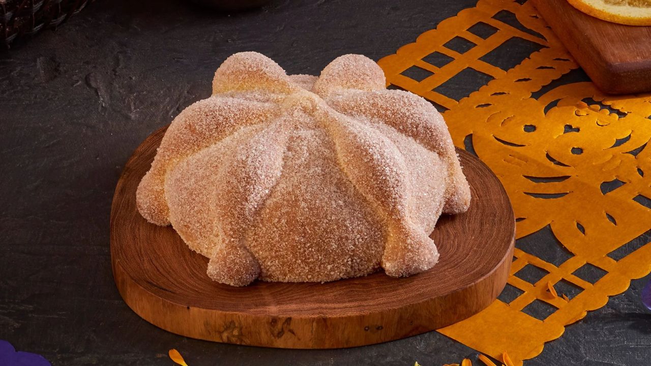 Tipo de pan que se hace durante la fiesta de Día de Muertos