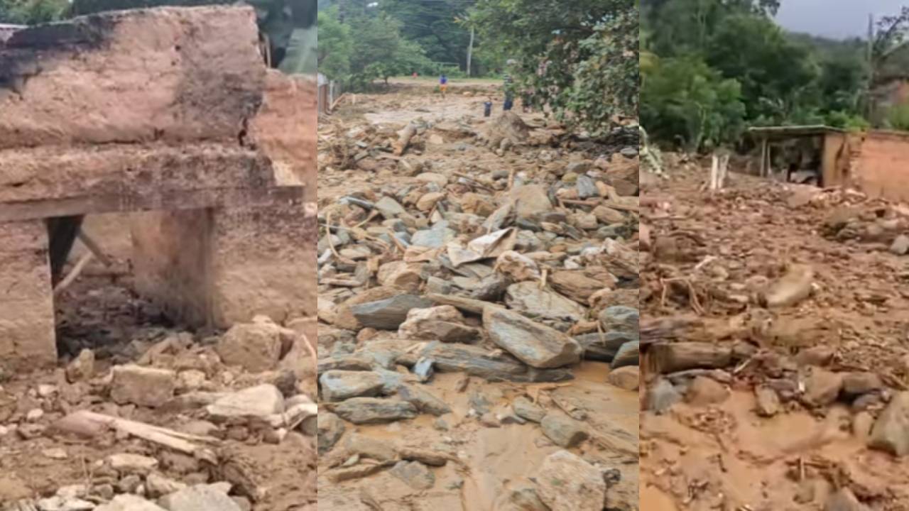 Desbordamiento de quebradas destruye viviendas en Florida, Copán