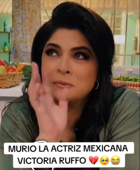 ¿Muere Victoria Ruffo? En redes sociales circula el fallecimiento de la ...