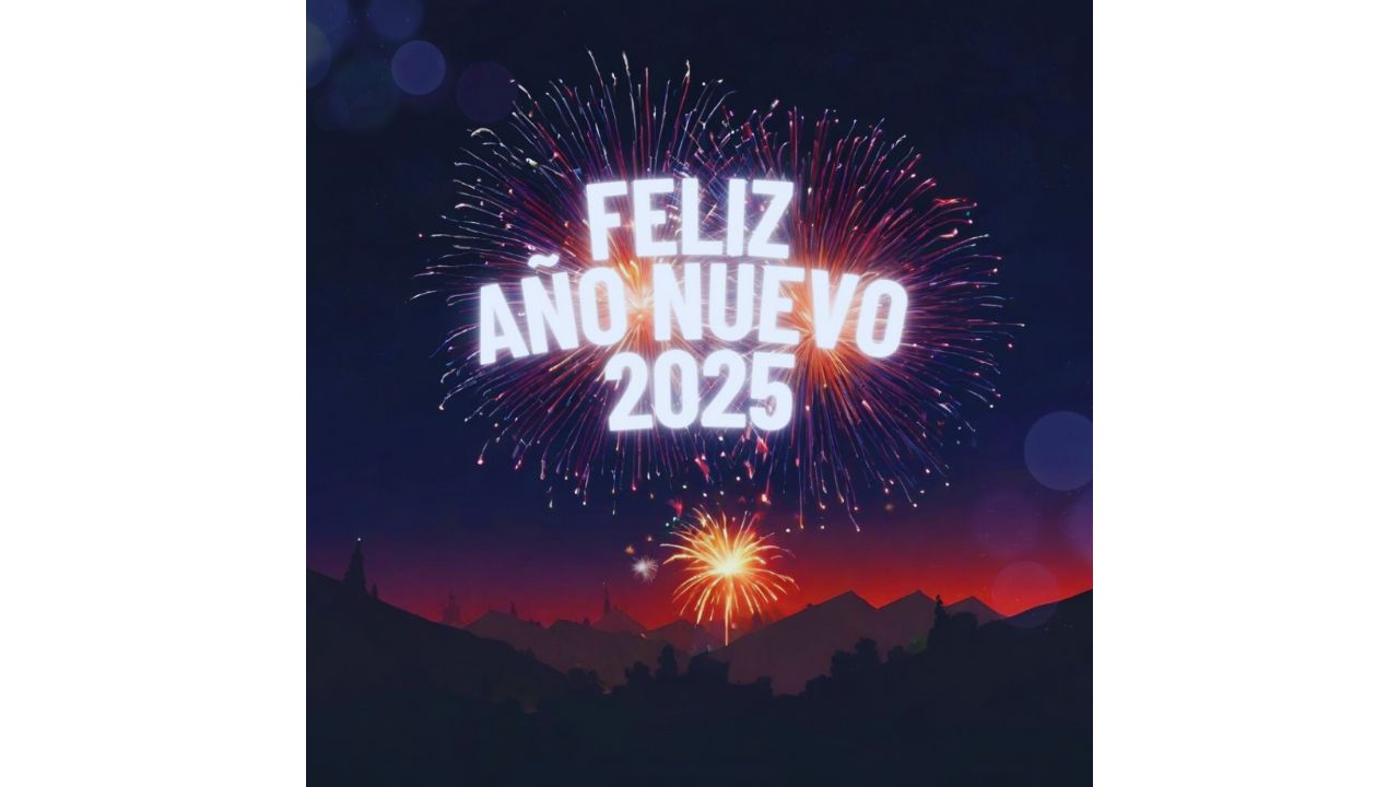Mensajes de feliz año nuevo 2025: estos son los mejores 5 textos