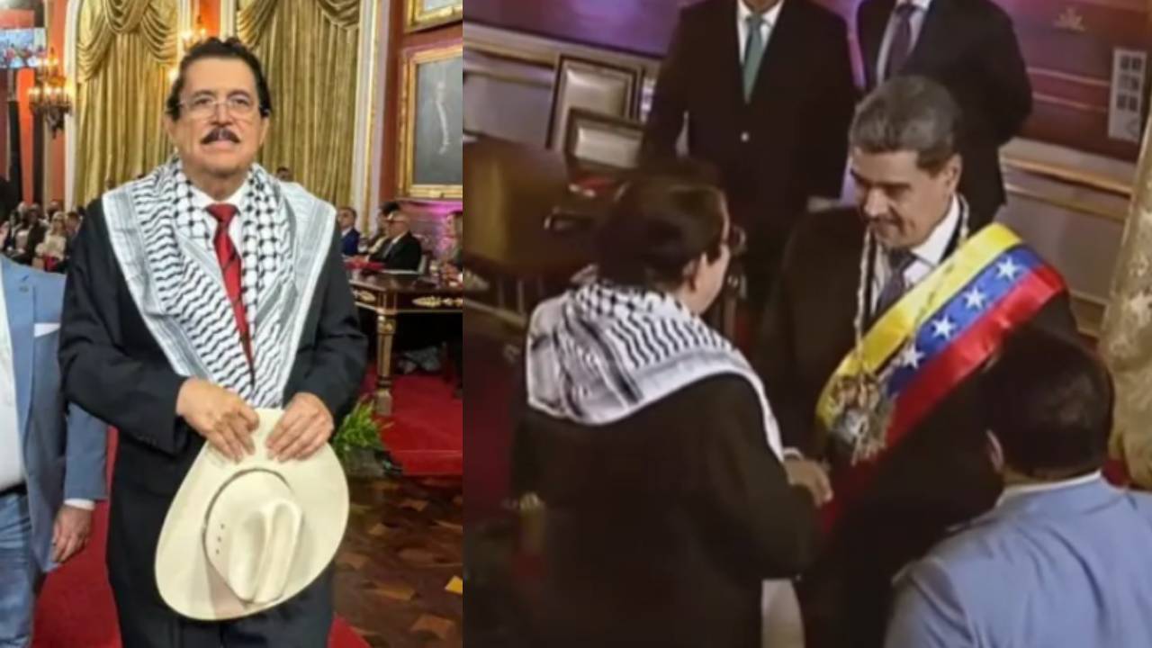 'Trae la fuerza de Morazán': así fue el saludo de Maduro a Mel Zelaya ...