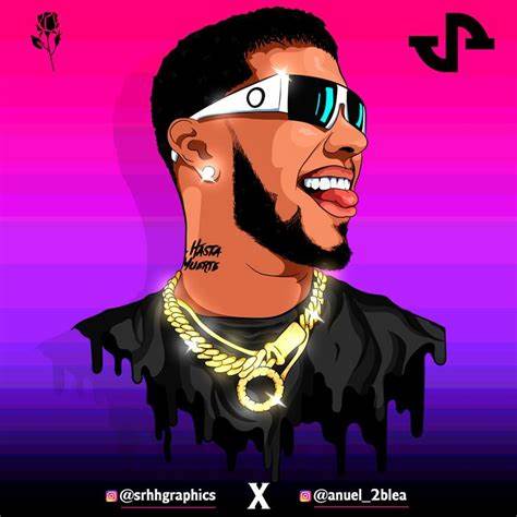 Dibujos de Anuel AA: El arte que captura su esencia y el impacto en la ...
