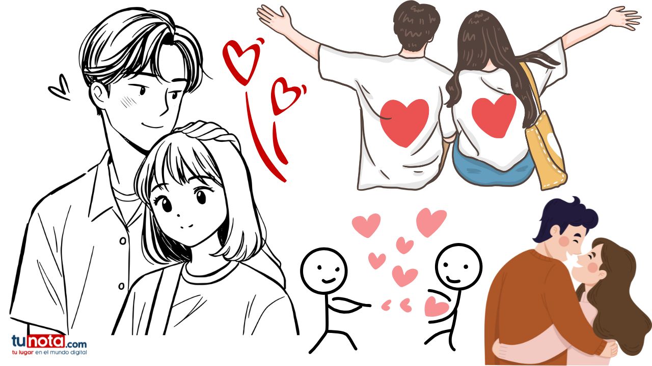 Dibujos del amor y la amistad: Ideas y plantillas que puedes recrear