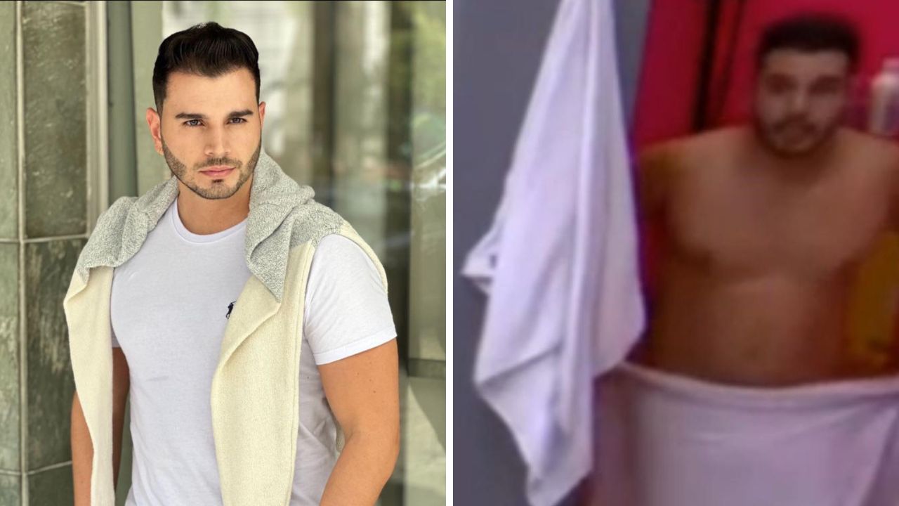 Camilo Trujillo Casa de los Famosos descuido: video del incidente en la ducha
