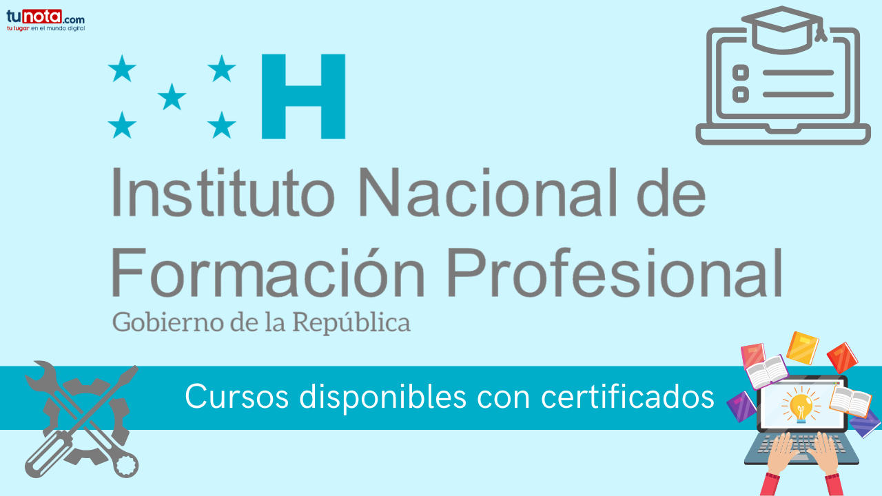 Certificados Infop: Conoce los cursos a los que te puedes inscribir