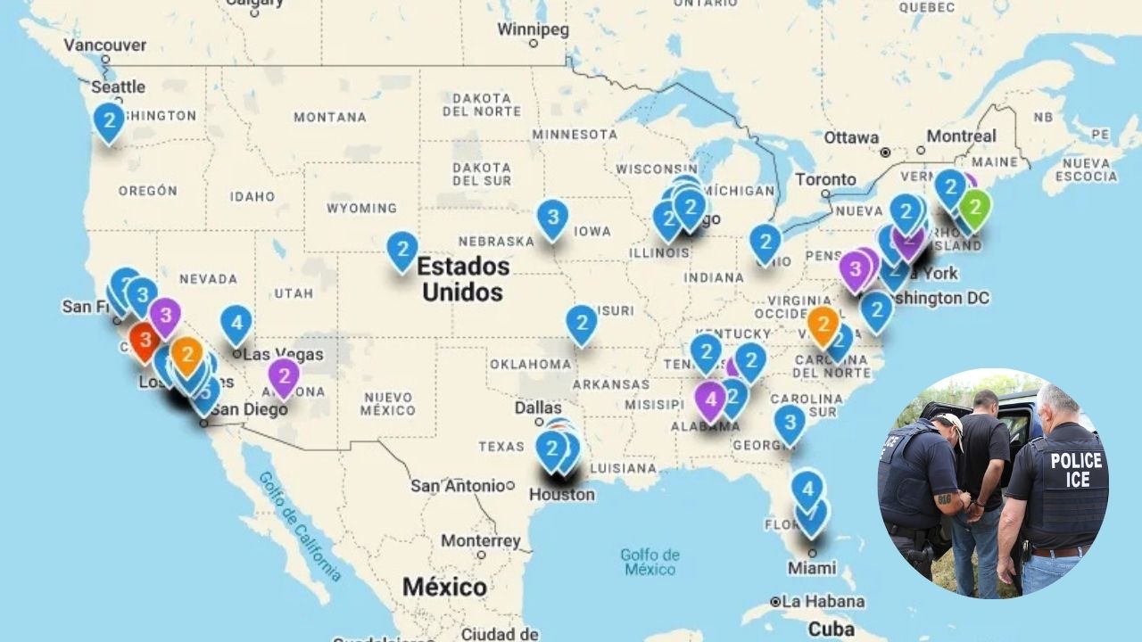 Esta es la aplicación que muestra en tiempo real la ubicación de ICE en EE. UU.