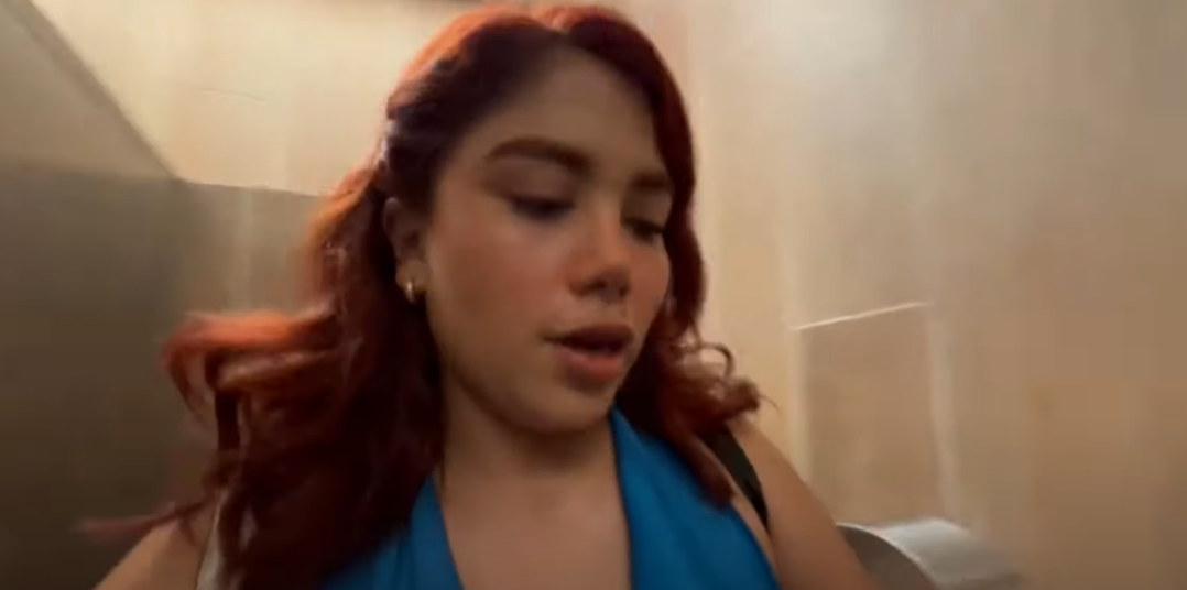 Marina Gold descuido: video viral completo en el baño
