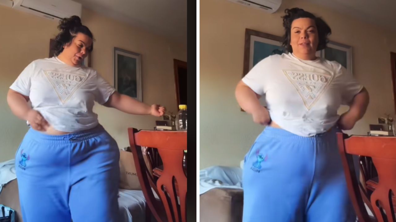Maeb enseña las tet*s: video viral del directo en TikTok y Twitter