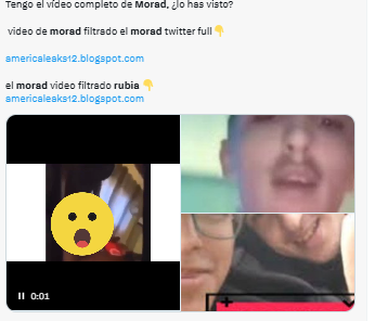 Twitter video Morad: ¿link para ver el clip con la Rubia en Telegram y Erome?