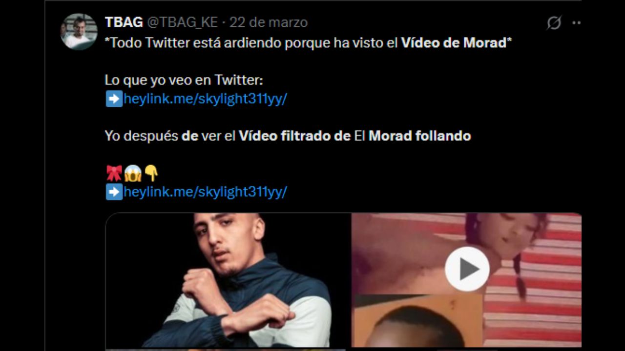 Morad video chica rubia: este es el filtrado en Cristoferideas y expose Twitter