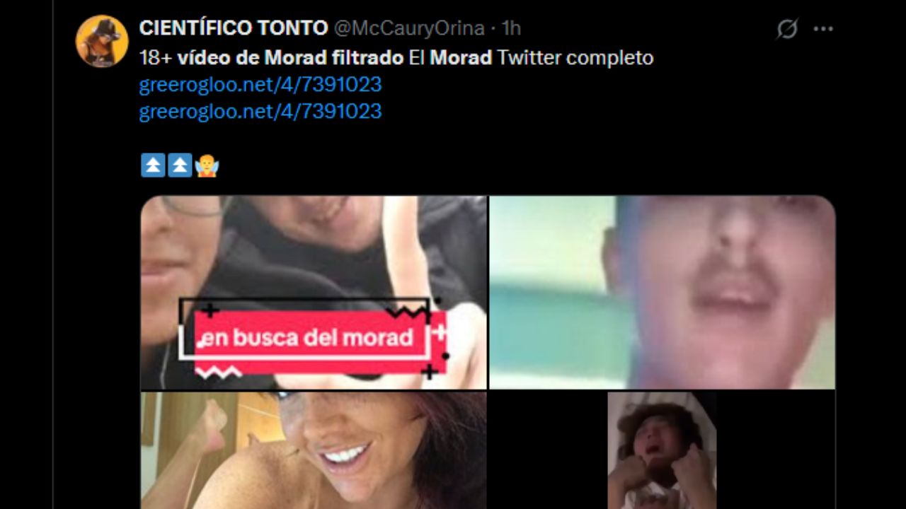 Morad y Zara video filtrado Twitter: ¿link a clip en Telegram y EroMe con rubia?