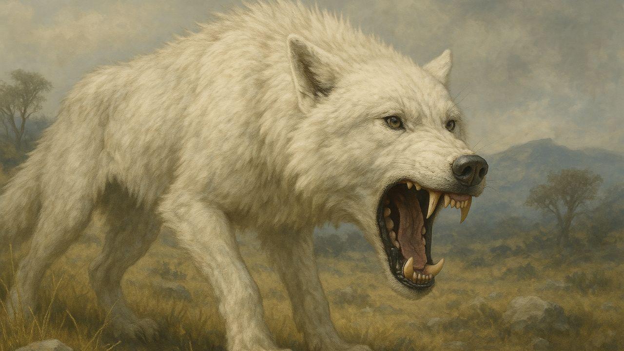 Lobo terrible vs lobo gris: ¿Cuál es la diferencia entre su tamaño normal?