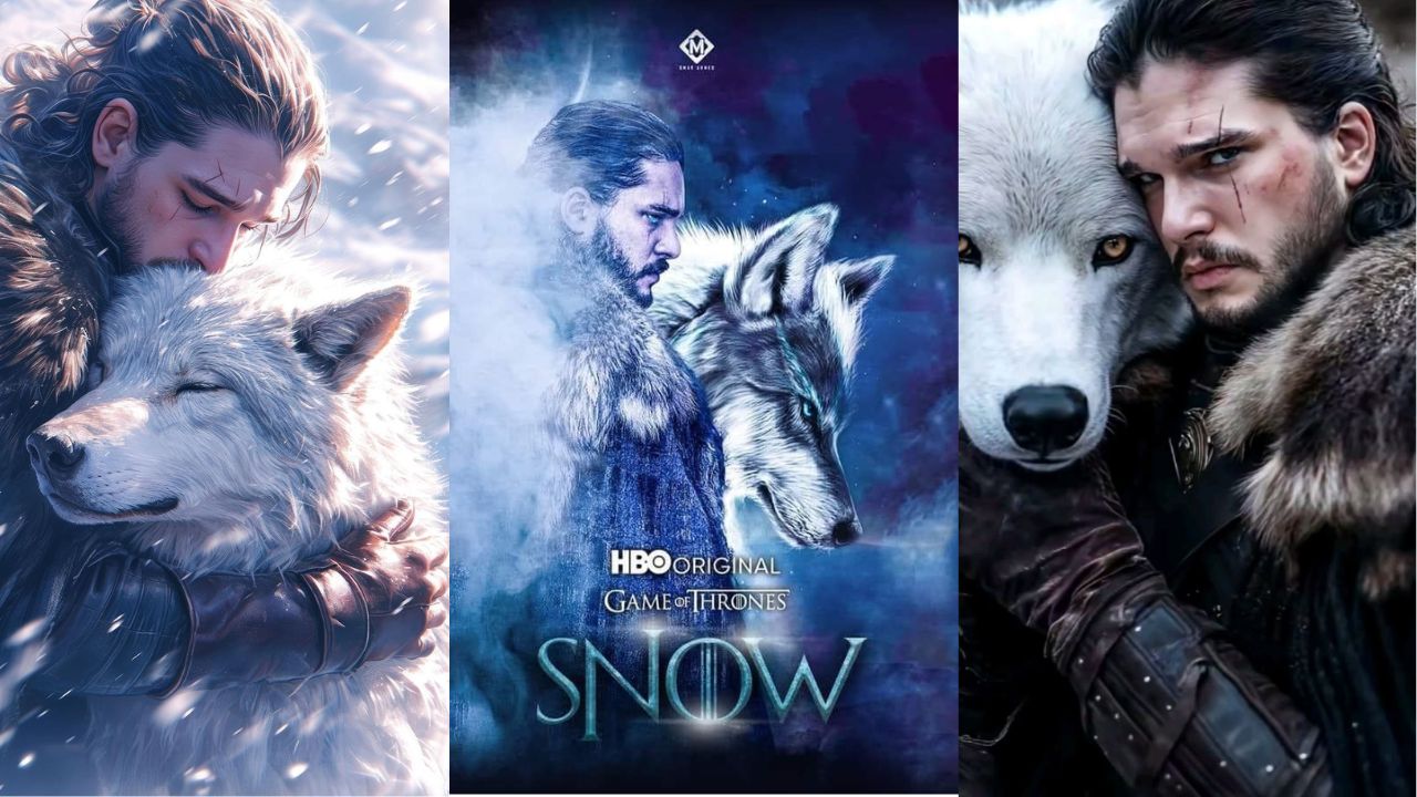 ¿Cómo se llama el lobo de Jon Snow en la serie Game of Thrones?