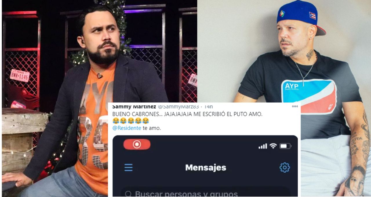 Residente le envía un corazón a Sammy Martínez tras polémica por un ...