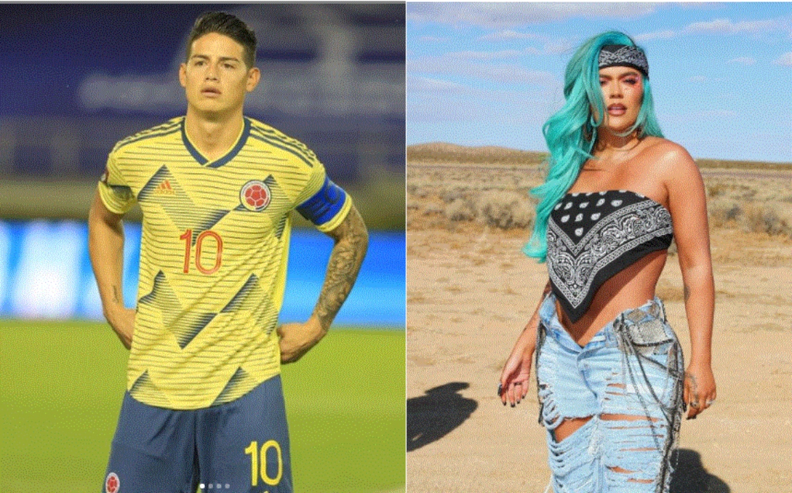 ¿James Rodríguez va por Karol G? Esta es la señal que tiene 'locos' a ...