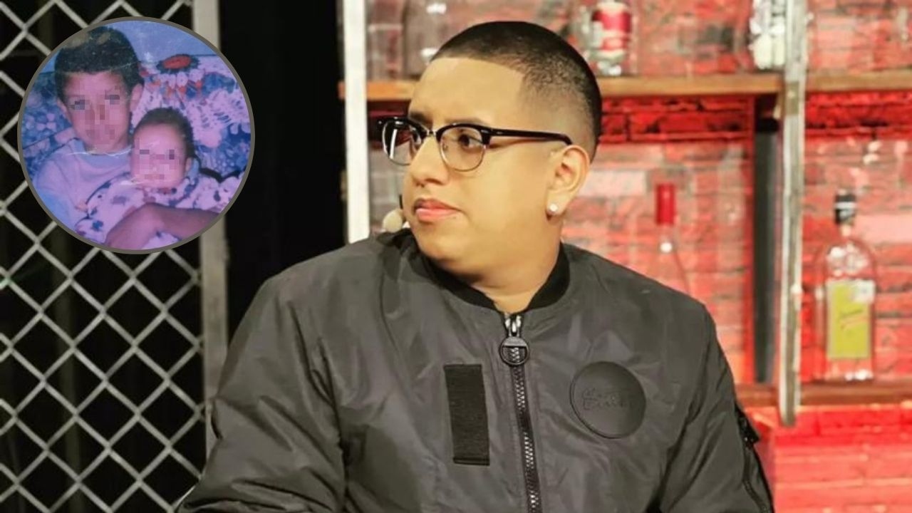 El Masiso compartió foto de su niñez junto a su hermana y le dedicó ...