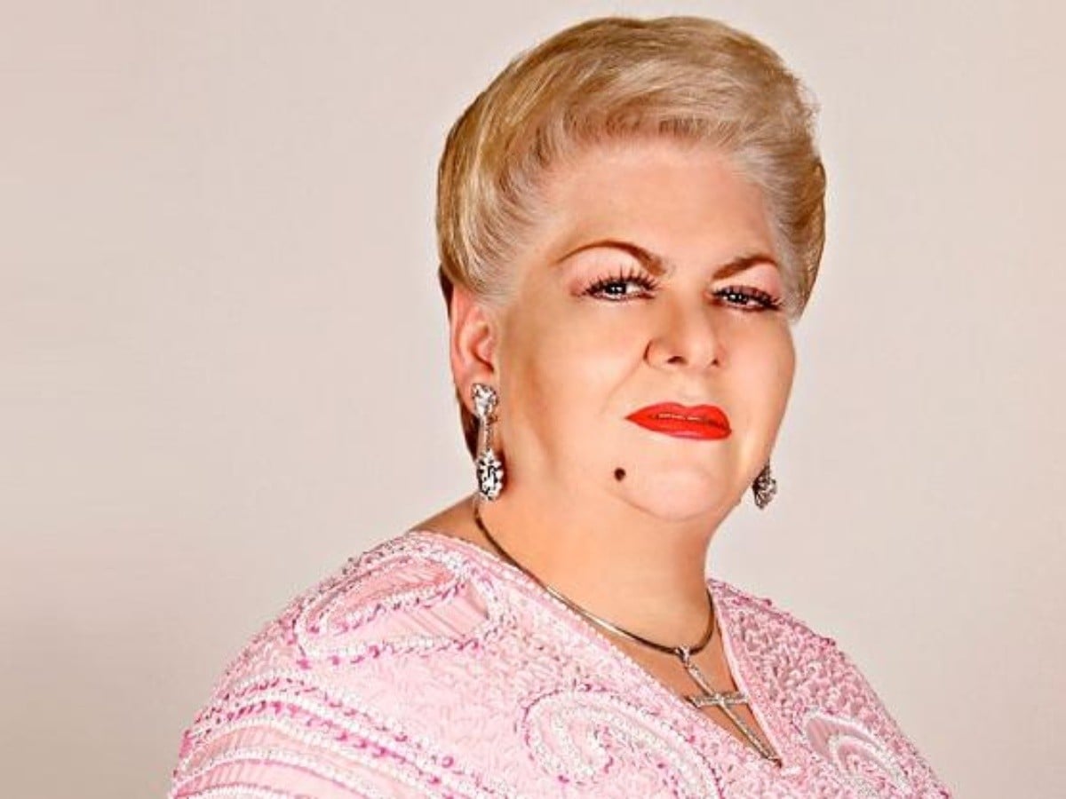 ¡Irreconocible! Sale a la luz foto de Paquita la del Barrio durante su ...