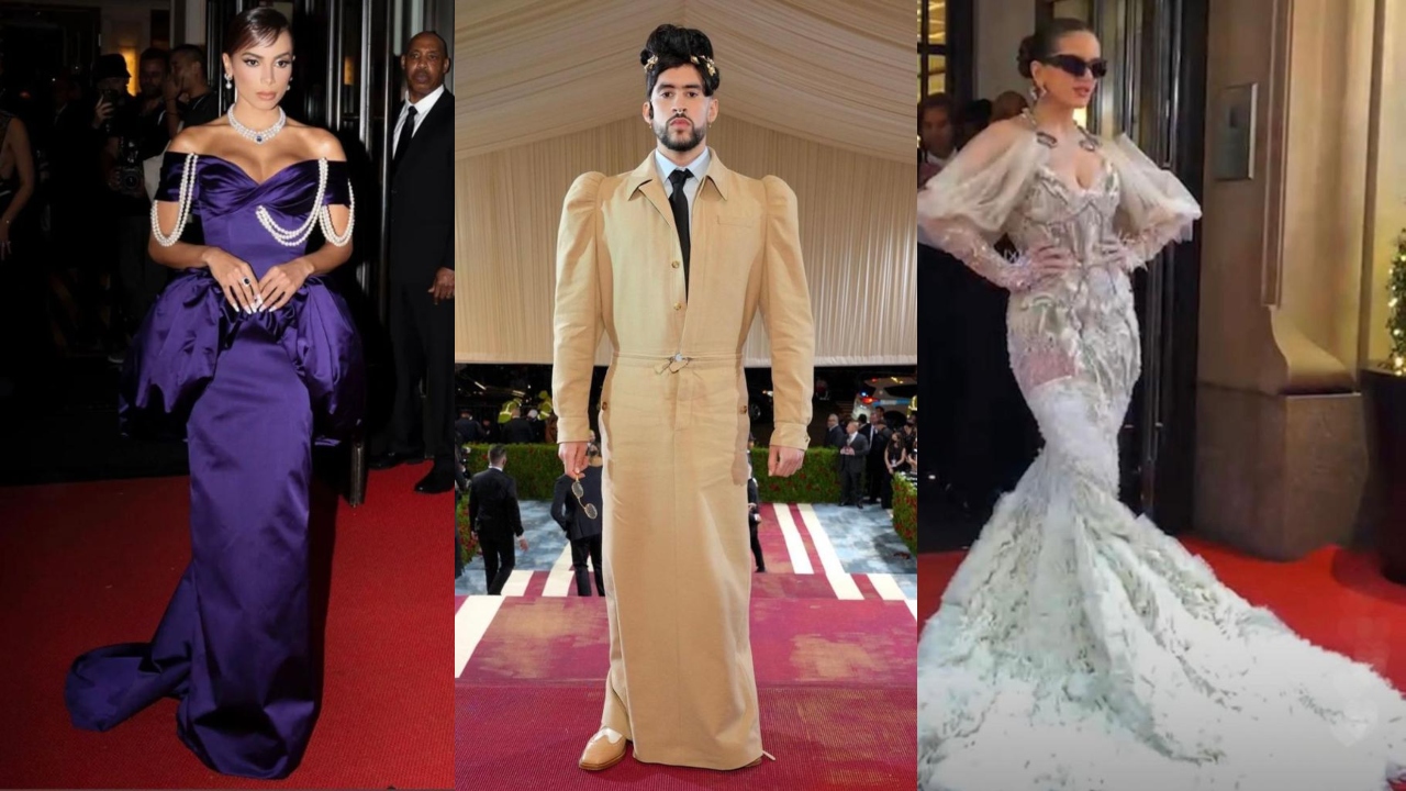 Bad Bunny, Anitta y Rosalía, los latinos que brillan en el Met Gala