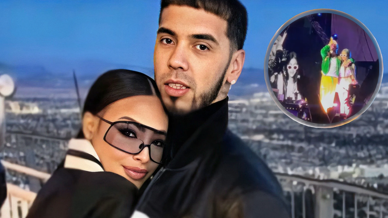 ¿Por qué Yailin salió llorando del concierto Anuel AA en España?