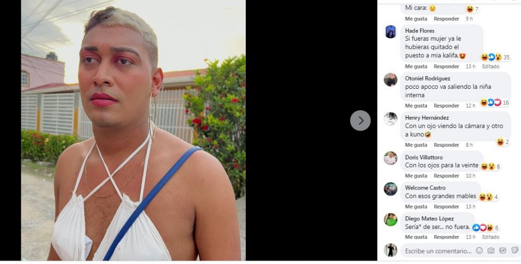 'Supremo' sorprende a seguidores al compartir foto luciendo como mujer ...