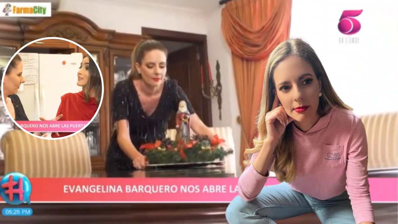 Evangelina Barquero abre las puertas de su casa y comparte cómo ...