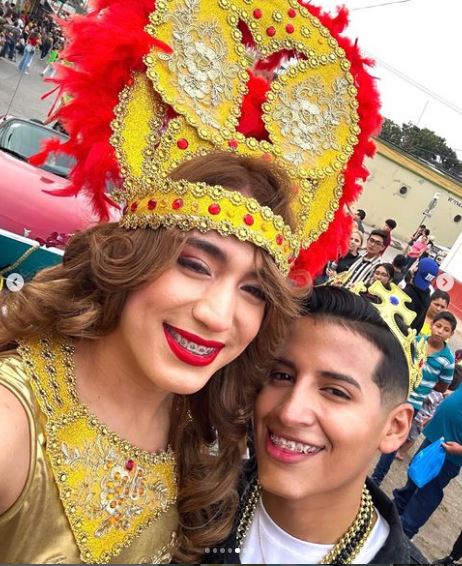 La Bicha Catracha y su pareja se robaron las miradas en Carnaval de Siguatepeque