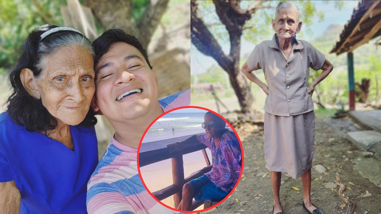 'Mamita' hondureña en busca de Nayib Bukele