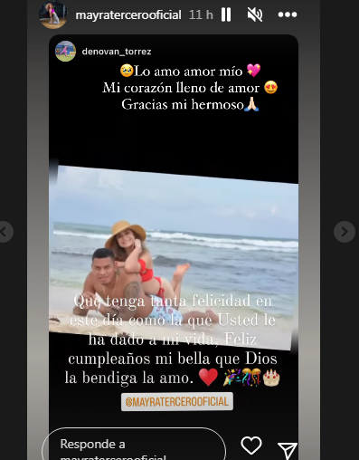 Denovan Torres dedica romántico video a su novia, una reconocida ...