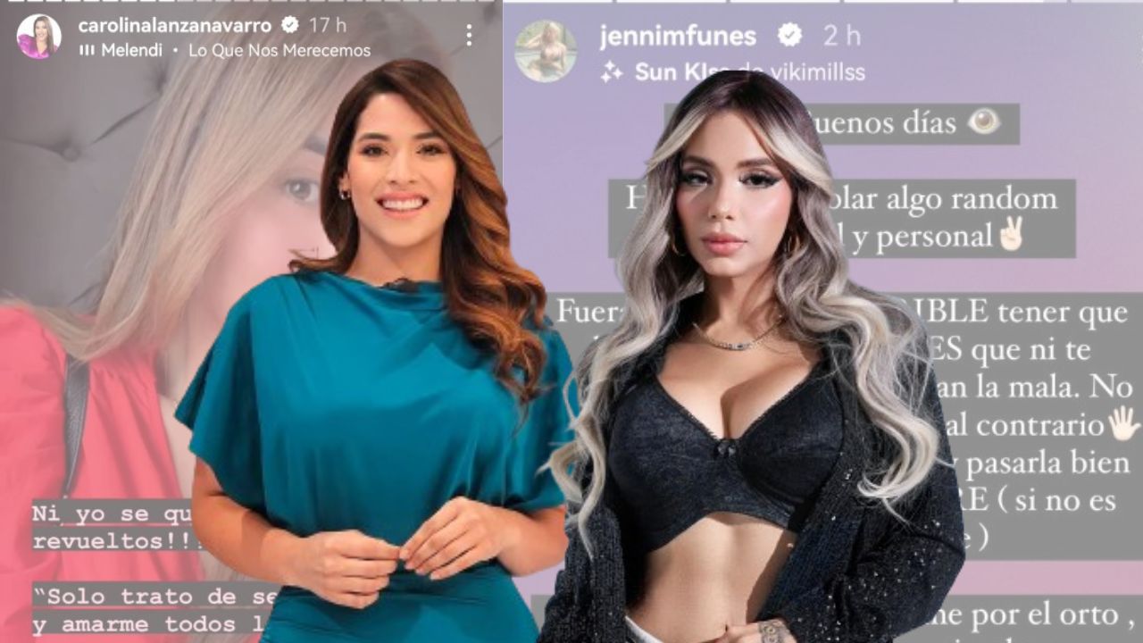 Carolina Lanza responde a indirectas de Jennifer Funes