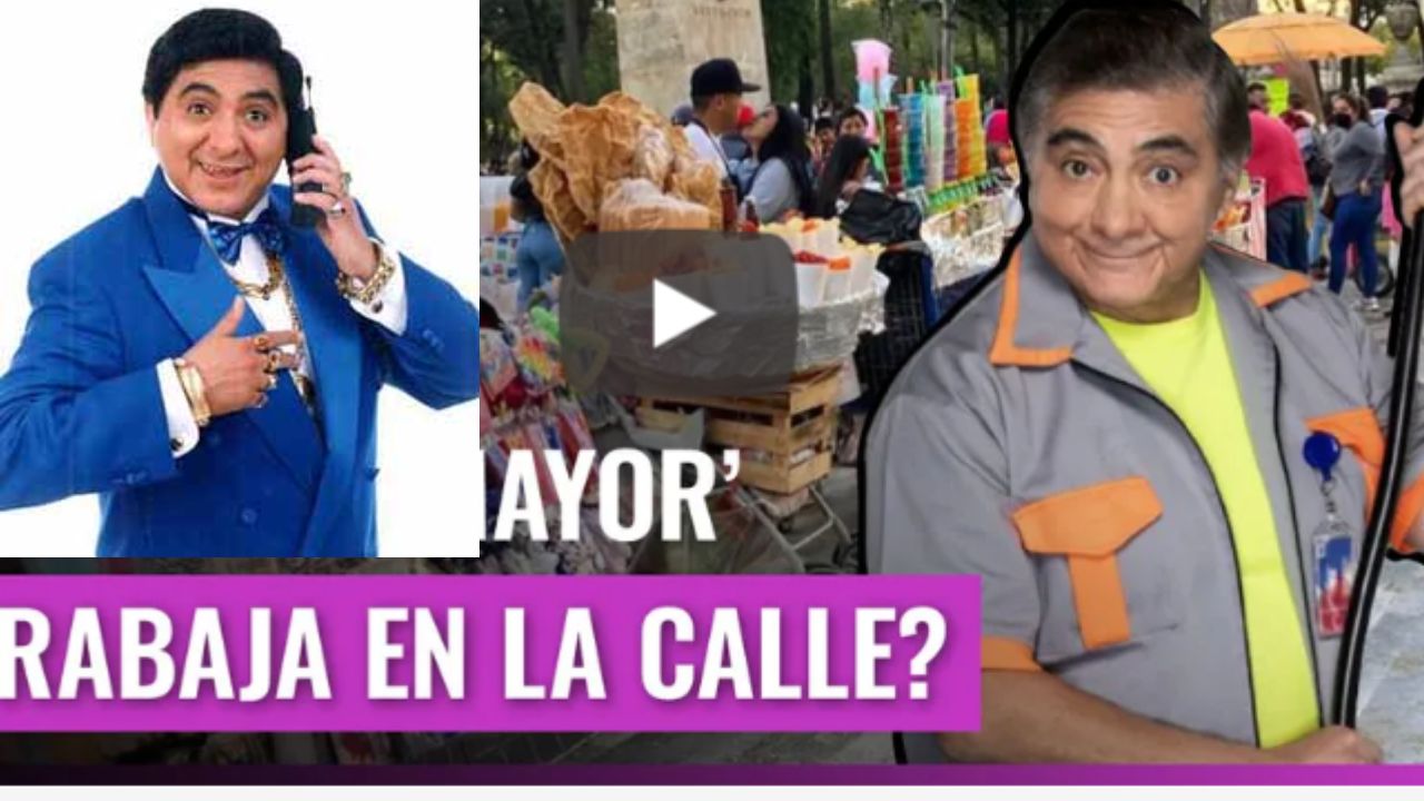 Carlos Bonavides, alias Huicho Domínguez, trabaja barriendo calles por ...